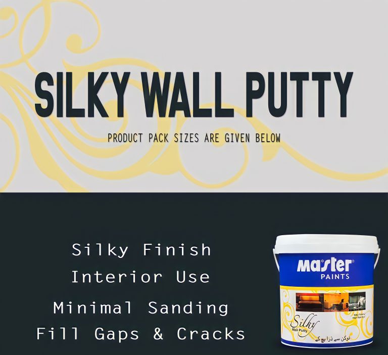 MASTER SILKY WALL PUTTY – Paint World